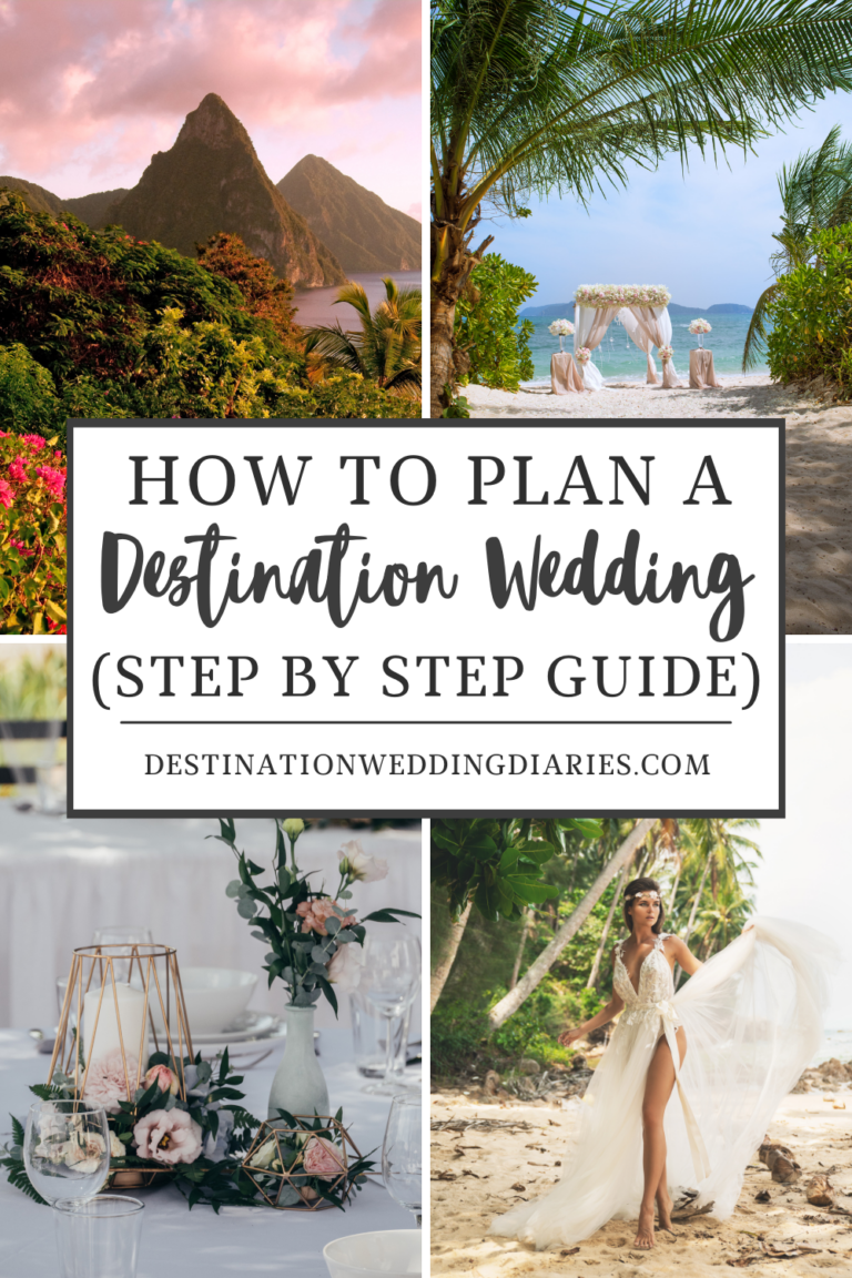 How to Plan a Destination Wedding (Step by Step Guide!)