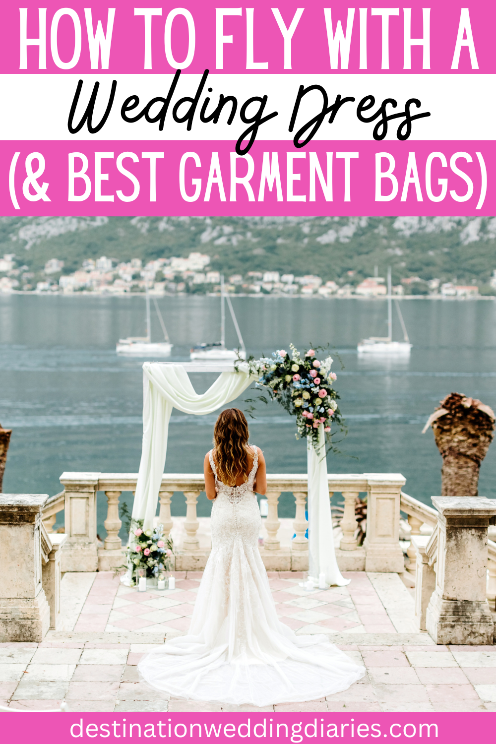 Tips for Flying with Your Wedding Dress + Best Garment Bags