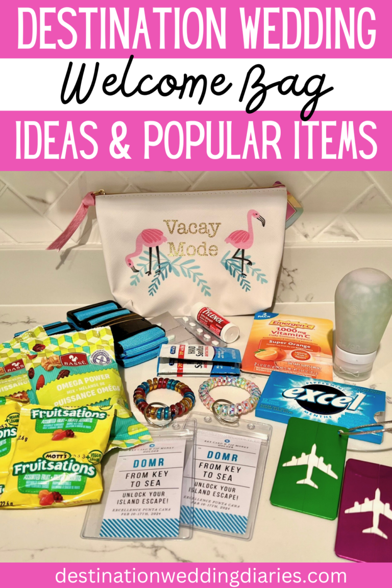 The Complete Guide to Welcome Bags for Destination Weddings