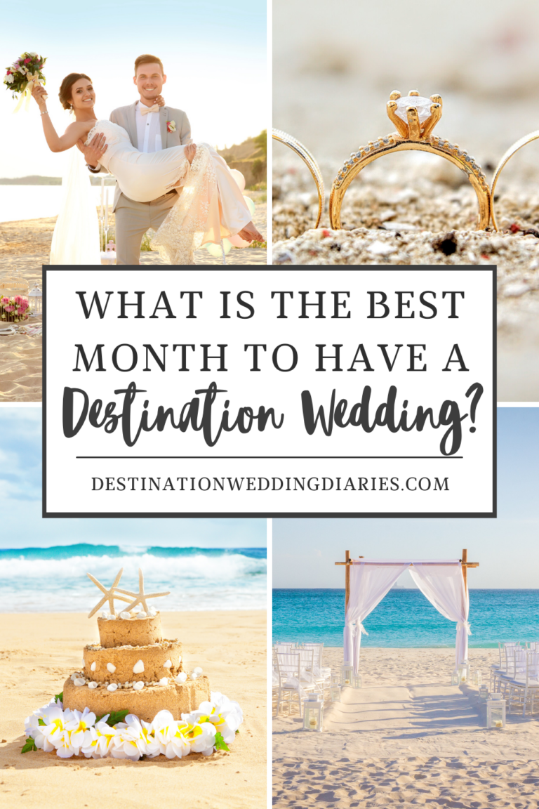 What is the Best Month to Have a Destination Wedding?